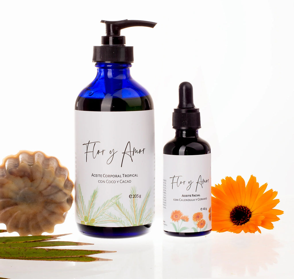 Tropical Bundle | Facial Oil, Essential Oil-Free Body Oil & Soap | Flor ...